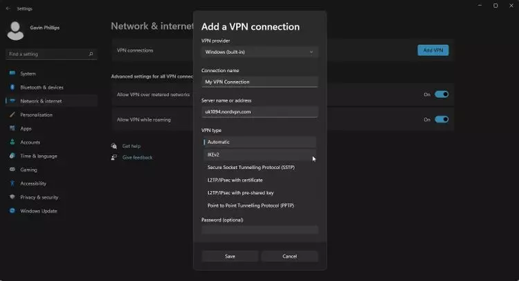 Windows 11'de VPN Nasıl Kurulur 4767_3