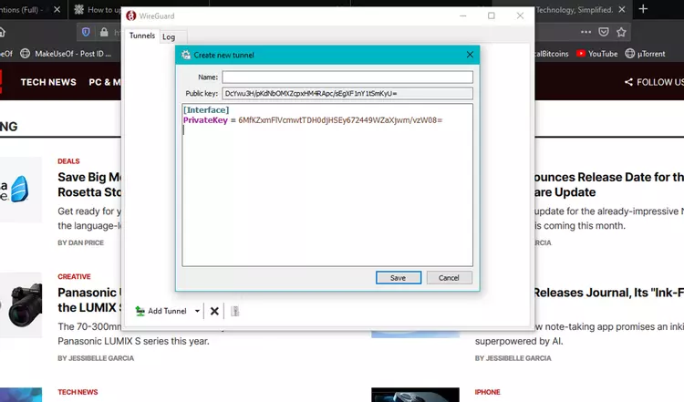 Windows இல் WireGuard ஐ எவ்வாறு அமைப்பது 4785_4