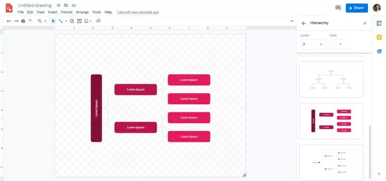 Easyeňil düşünmek üçin diagrammalar üçin 6 “Visio” alternatiwasy 4801_6