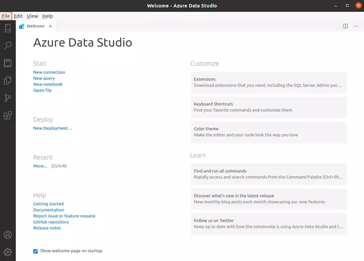 Uyifaka njani kwaye useta njani iMicrosoft SQL Server kwi-Ubuntu 4948_5