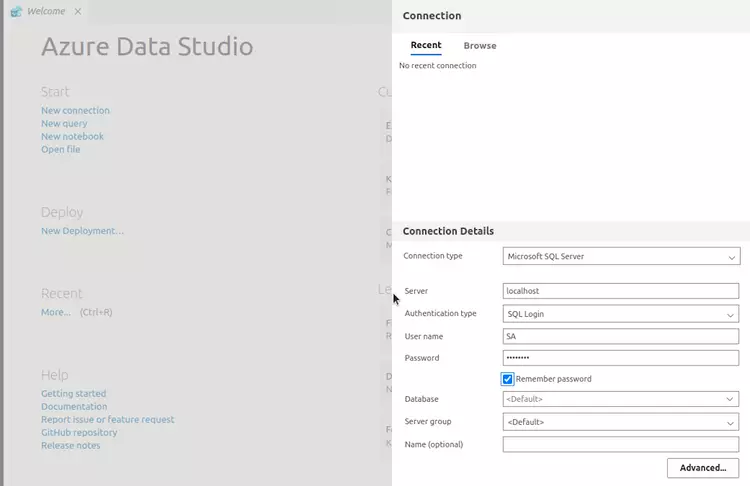 Uyifaka njani kwaye useta njani iMicrosoft SQL Server kwi-Ubuntu 4948_6