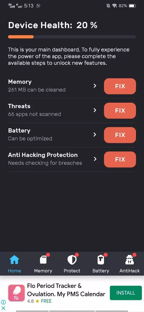 Οι 7 καλύτερες δωρεάν εφαρμογές προστασίας από ιούς για Android 498_20