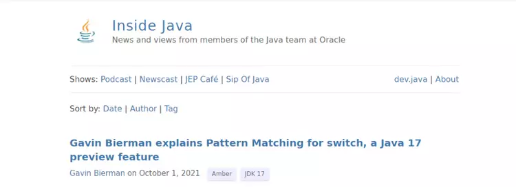 Die 8 beste Java-blogs vir programmeerders 5049_3