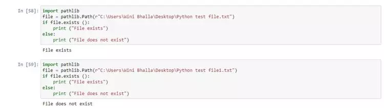 પાયથોનનો ઉપયોગ કરીને ફાઇલ અસ્તિત્વમાં છે કે કેમ તે તપાસવાની 8 રીતો 5135_6