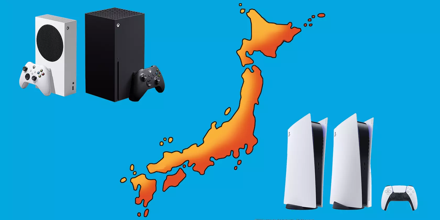 ה-PS5 מכר יותר מ-Xbox Series X 5-to-1 ביפן