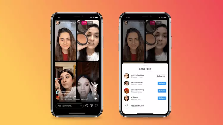 Instagram Live Rooms consente a quattro utenti di vivere insieme 51525_2