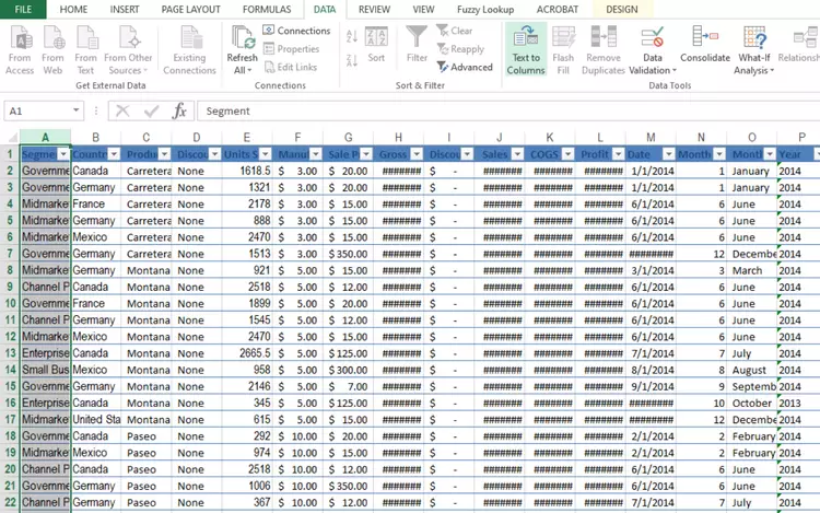 6 Atụmatụ Microsoft Excel dị elu ị ga-amarịrị 5170_4