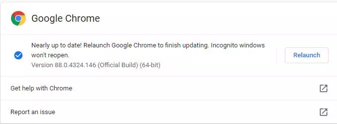 אתה צריך להשיג את Chrome 88 עכשיו כדי לתקן פגיעות ביום אפס 52222_2