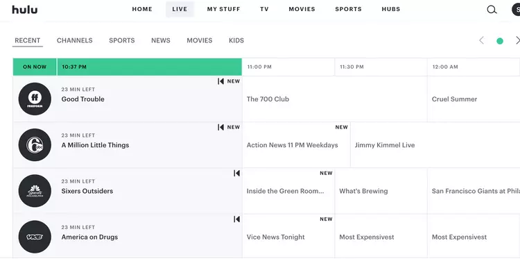 YouTube TV vs Hulu + Live TV: Mana Anu Langkung Saé? 5290_5