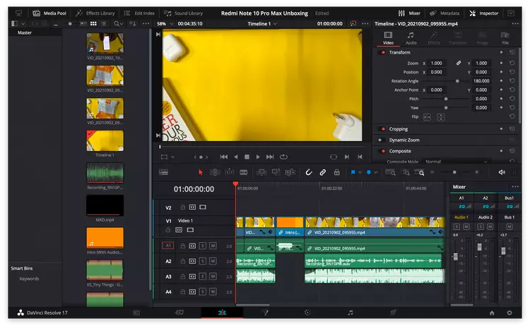 DaVinci Resolve vs. Final Cut Pro፡ የትኛው ነው የተሻለ መስመር ያልሆነ አርታዒ (NLE)? 5456_2