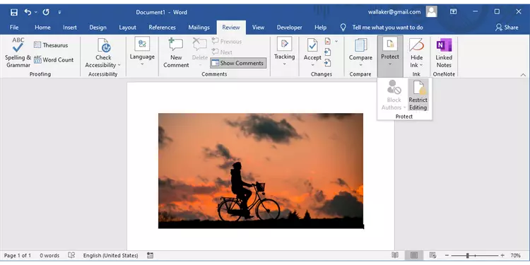 كيفية إيقاف صورة Microsoft Word من التنقل 5514_5