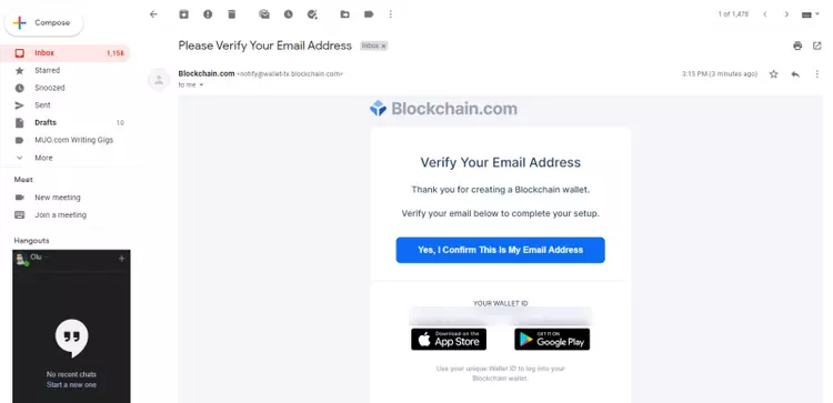 Как быстро настроить кошелек Blockchain.com 55501_6