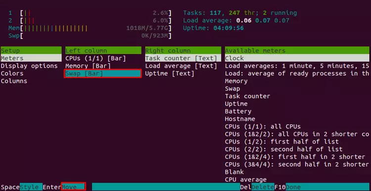 Како управљати Линук процесима помоћу хтоп-а 55504_8