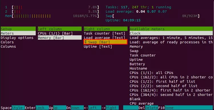 Како управљати Линук процесима помоћу хтоп-а 55504_9