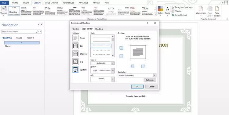 Cómo crear una plantilla de certificado en Microsoft Word 5655_6