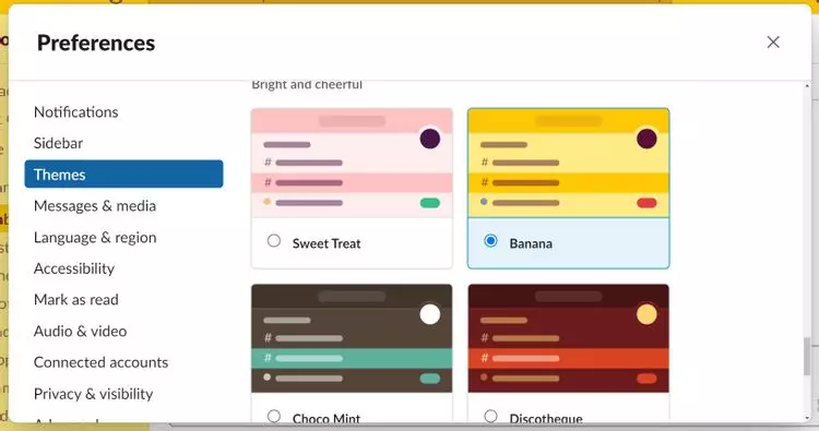 Hur man väljer ett Slack-tema (eller gör ditt eget) 5736_2