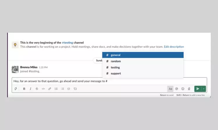 Hva er Hashtags i Slack? 4 måter å bruke dem på 5745_4
