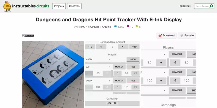 8 фантастических проектов с использованием дисплея E-Ink 5768_5