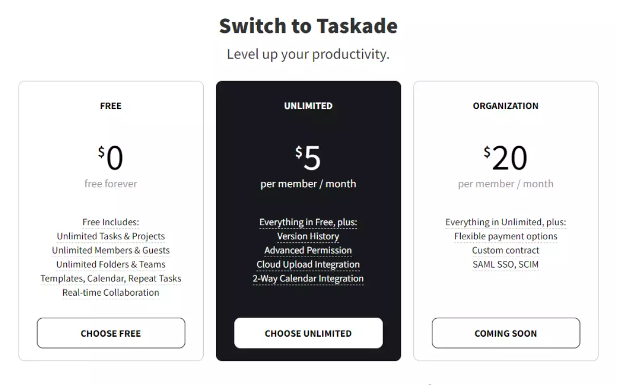 Microsoft To Do مقابل Taskade: ما هي أداة إدارة المهام الأفضل؟ 5803_4