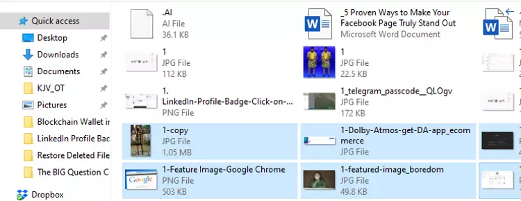4 façons de restaurer des fichiers à partir de la corbeille dans Windows 10 58631_10
