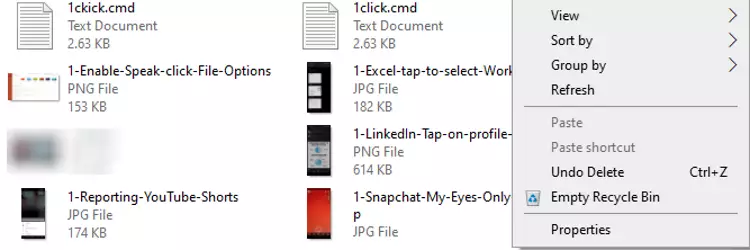 4 maneiras de restaurar arquivos da lixeira no Windows 10 58631_6