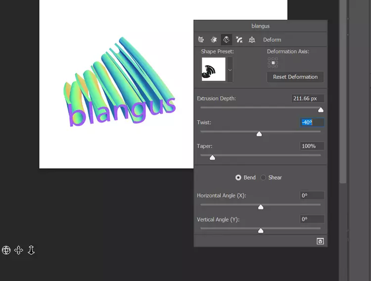 Adobe Photoshop бағдарламасында қарапайым 3D мәтінді қалай жасауға болады 5929_9