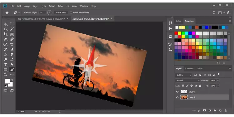 Kā apgriezt attēlu programmā Photoshop 5935_3