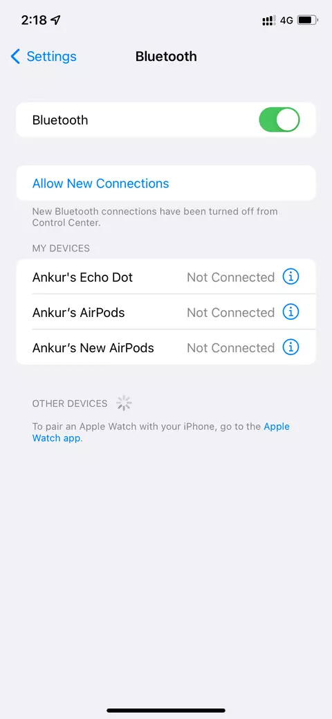 10 راه حل برای زمانی که AirPods شما در Find My App نمایش داده نمی شود 5972_7