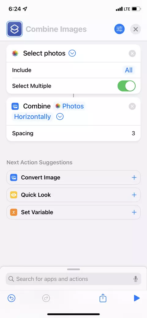 3 bezplatné způsoby, jak kombinovat více snímků obrazovky vedle sebe na vašem iPhone 5981_18