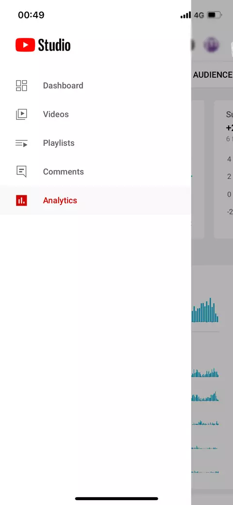 Maitiro ekushandisa iyo YouTube Studio App kutarisa Mihoro Yako uye Analytics 5991_8