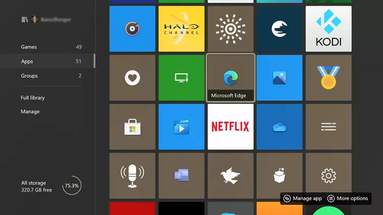 Cách sử dụng Microsoft Edge trên Xbox Console của bạn 6084_4