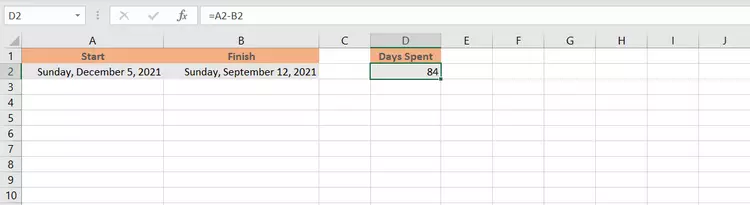 Kiel Subtrahi en Excel 6117_7