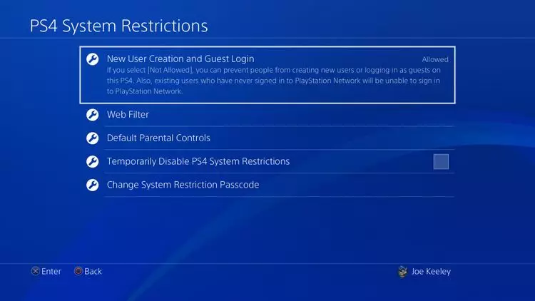 Sådan fjerner du PS4's forældrekontrol 6132_3