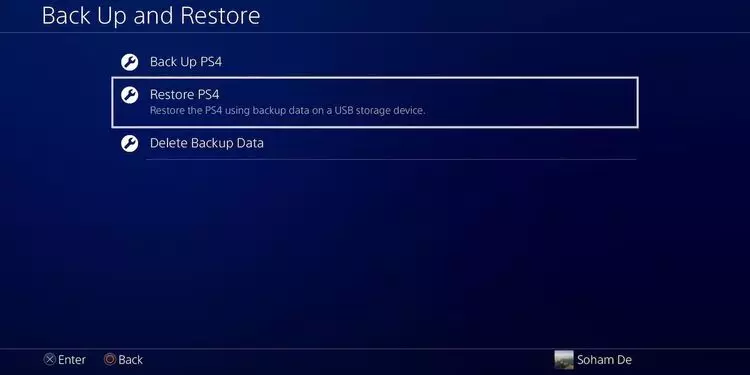 Come eseguire il backup e il ripristino dei dati della tua PS4 6175_4