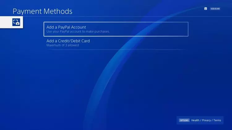 Giunsa ang Pagdugang mga Pondo ug Pagpalit Mga Dula sa PlayStation Store 6242_4