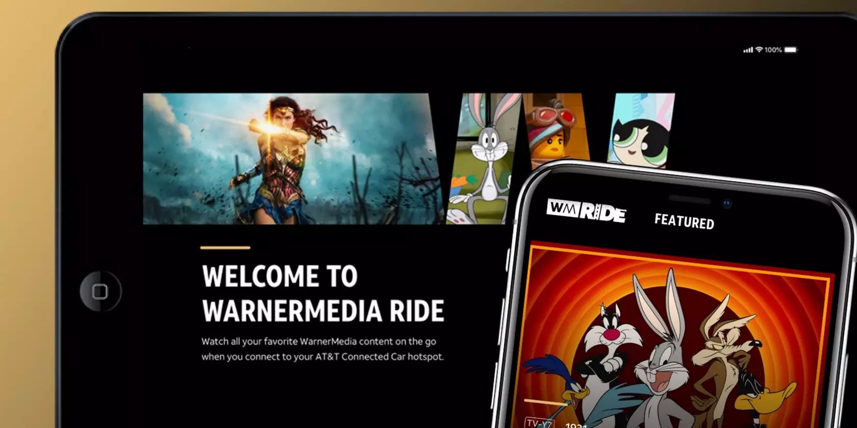 WarnerMedia lancéiert New Ride Streaming Service fir In-Car Entertainment