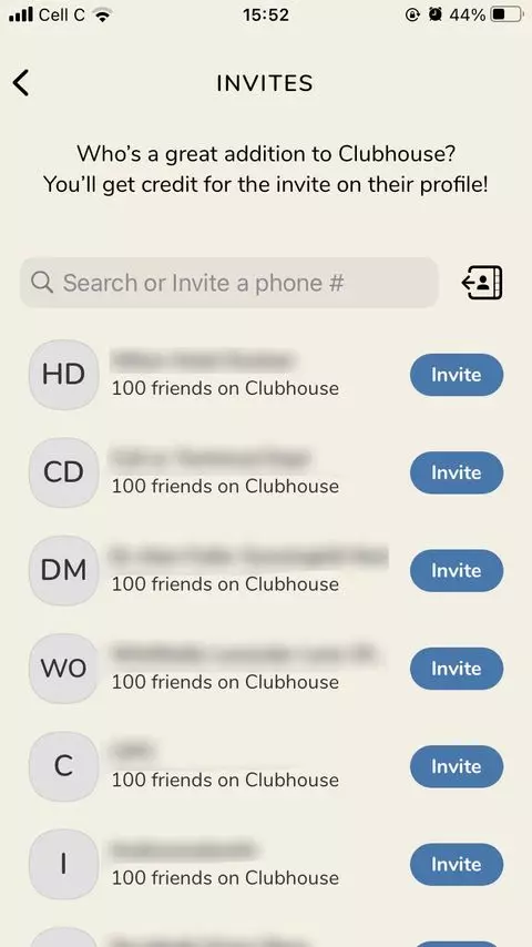 Kako pozvati nekoga da se pridruži Clubhouseu 6463_3