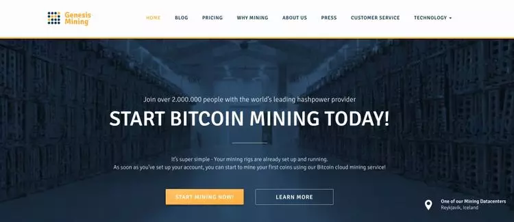 Os 5 melhores sites de mineração em nuvem de criptografia disponíveis no momento 6595_5