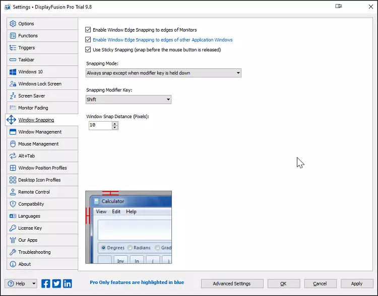 Ang 5 Pinakamahusay na Dual-Monitor Management Apps para sa Windows 10 6648_3