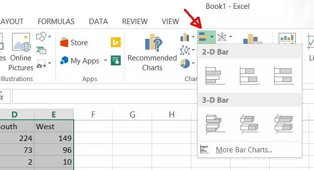 8 סוגי תרשימים וגרפים של Excel ומתי להשתמש בהם 673_10