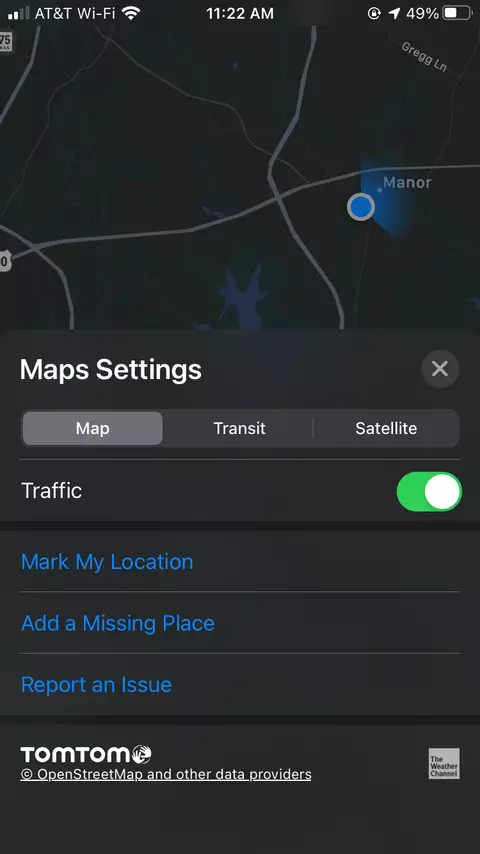 Как да докладвате за злополуки, опасности и проверки на скоростта в Apple Maps 6774_7