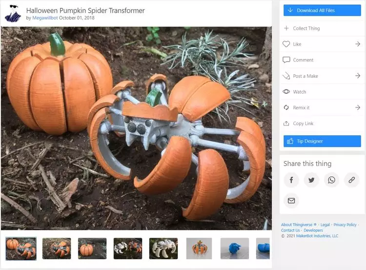 4 Spooky 3D-printprojekten foar dizze Halloween 7111_11