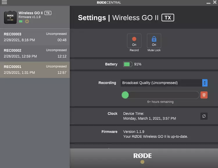 Revisió de Rode Wireless Go II: més que una actualització. És un canvi de joc 7158_15