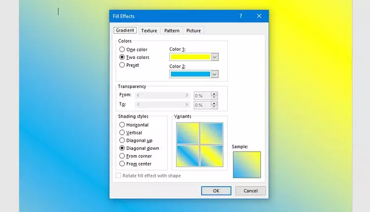 Како променити боју позадине странице у програму Мицрософт Ворд 719_3