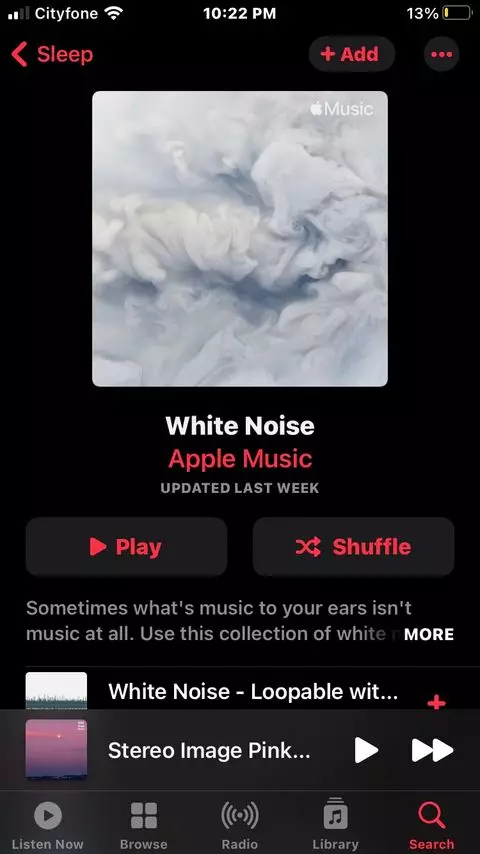 7 White Noise iPhone Mapurogiramu ekukubatsira iwe Kurara 7241_18