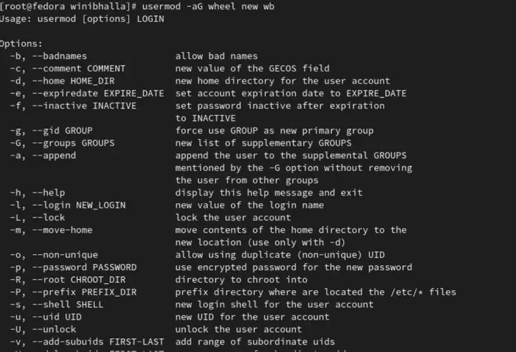 Linux တွင် Superuser အသစ်တစ်ခုထည့်ရန် သို့မဟုတ် ဖန်တီးနည်း 7678_7