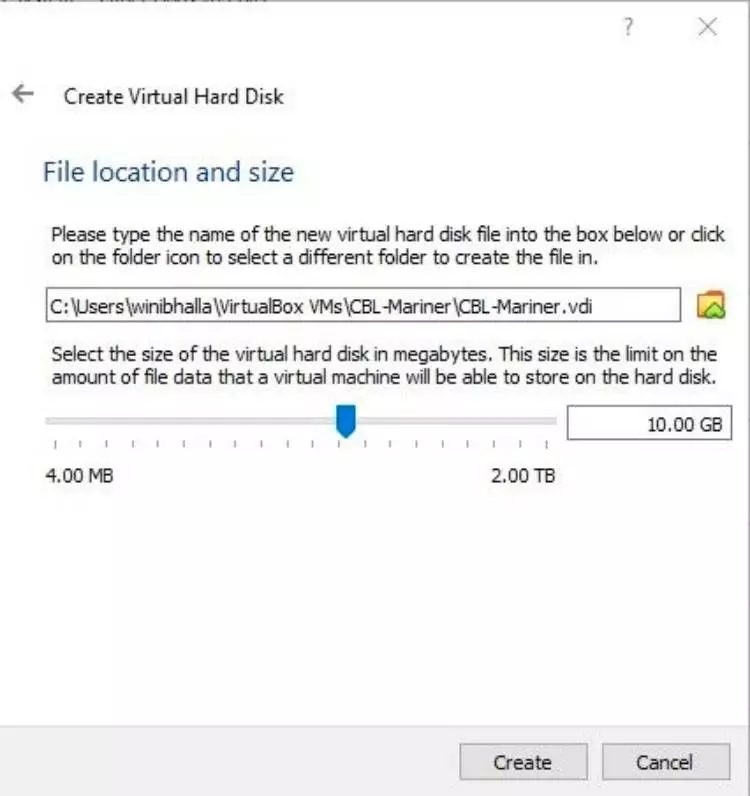 Paano I-install ang CBL-Mariner ng Microsoft sa VirtualBox 7679_10