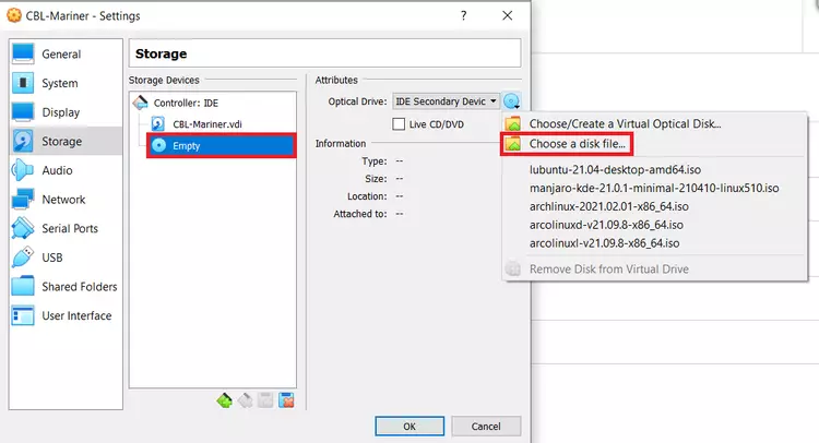 Kako instalirati Microsoftov CBL-Mariner u VirtualBox 7679_11