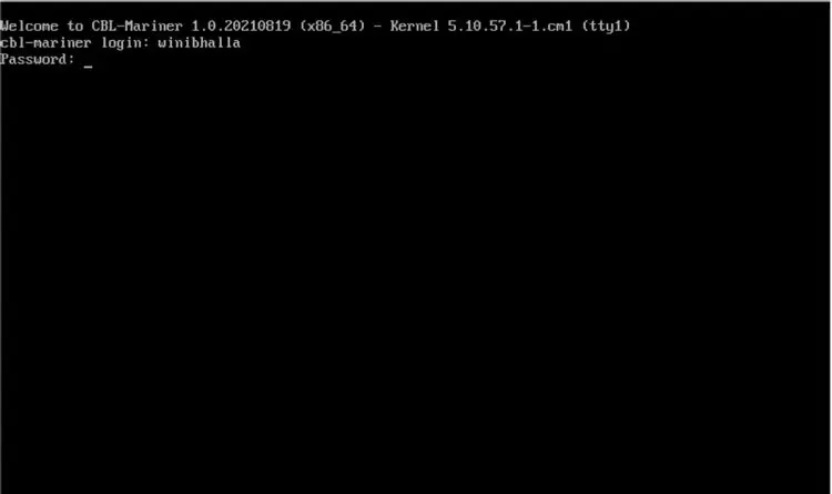 Paano I-install ang CBL-Mariner ng Microsoft sa VirtualBox 7679_16