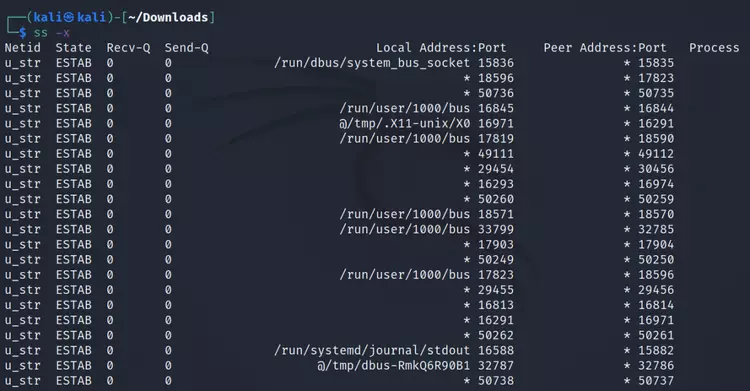 Hur man övervakar nätverksanslutningar på Linux med ss 7975_7